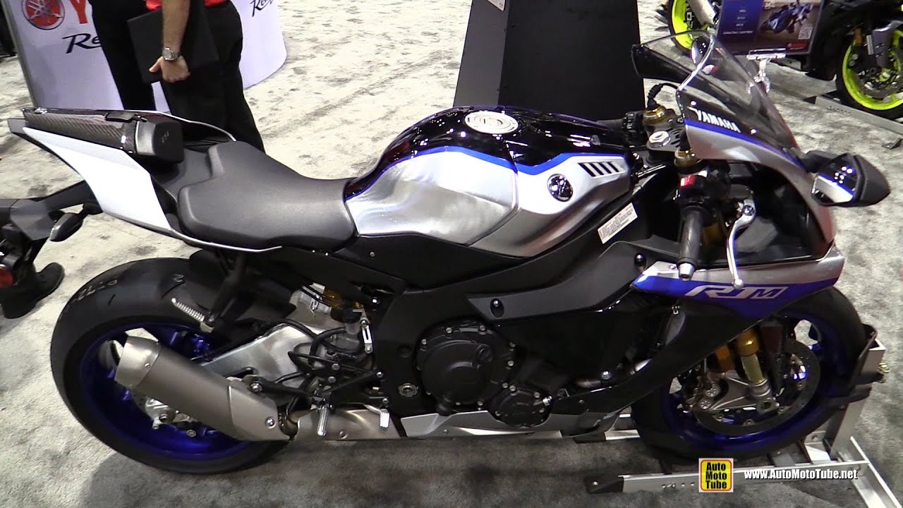 2017 Yamaha R1M - Walkaround - 2016 AIMEXpo Orlando - YouTube
