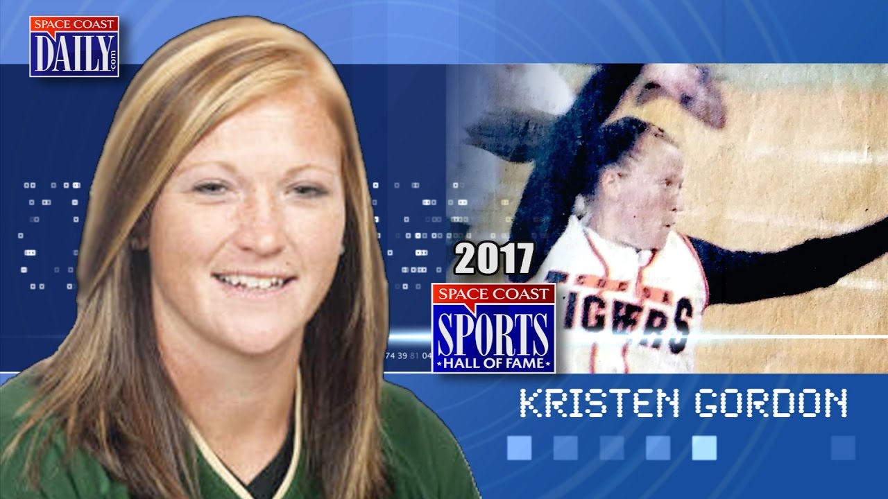 Kristen Gordon: 2017 Space Coast Sports Hall of Fame - YouTube