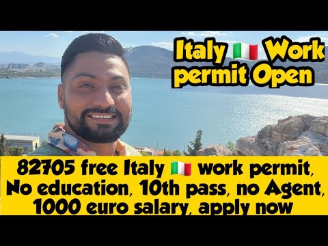 Italy paper open 2023 new update today | Italy work permit visa 2023 ...
