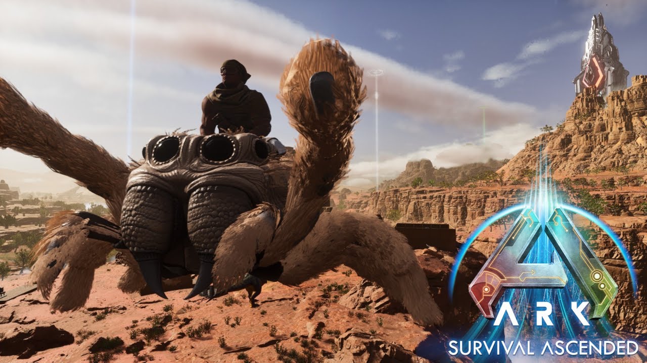 Taming the Jumping Spider!: Ark Ascended Scorched Earth Ep [13] - YouTube