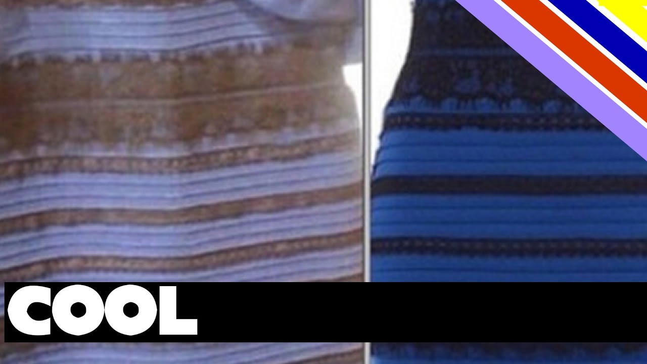 The science behind the white/gold black/blue dress! - YouTube