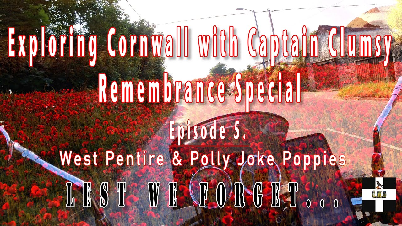 West Pentire | Polly Joke Poppies | Exploring Cornwall | Lest We Forget ...