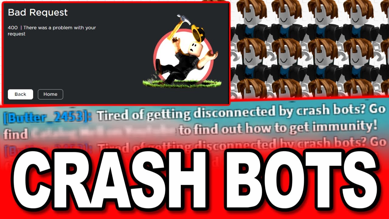 Bots can SHUT DOWN Roblox games...? - YouTube