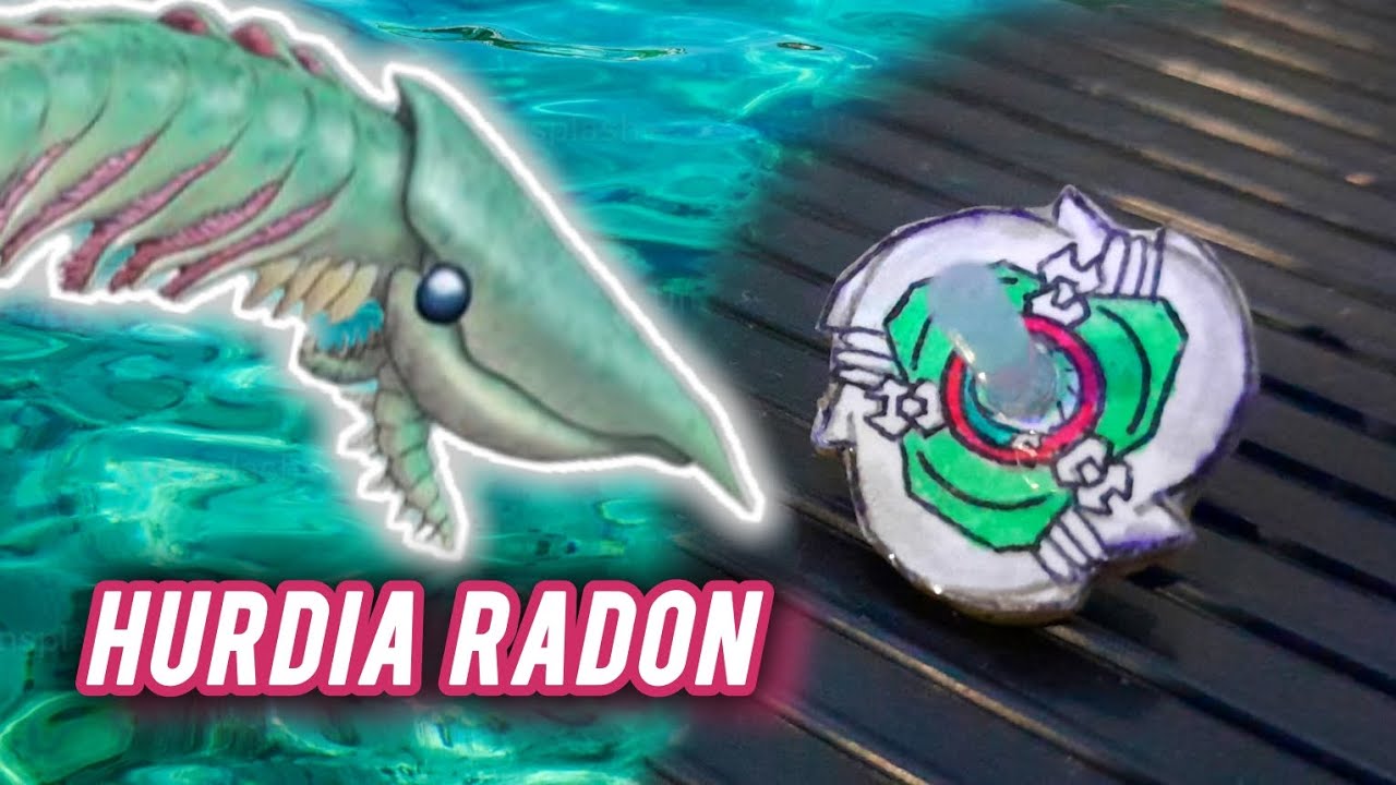 || HURDIA RADON 🌀 || [BEYBLADE X] Tutorial de comp hacer un mini bey ...