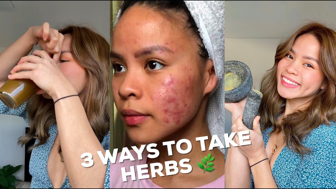 3 ways to take chinese herbal tablets ft ZILCH ACNE - YouTube
