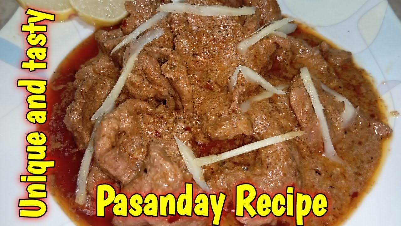 How to make Pasanday Masala | Parcha Masala | Bhuna Ghost | with ...