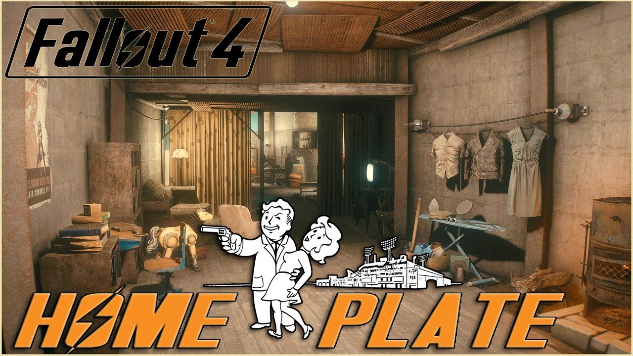 Fallout 4 Settlement Project 2018 - HOME PLATE family apartment - YouTube