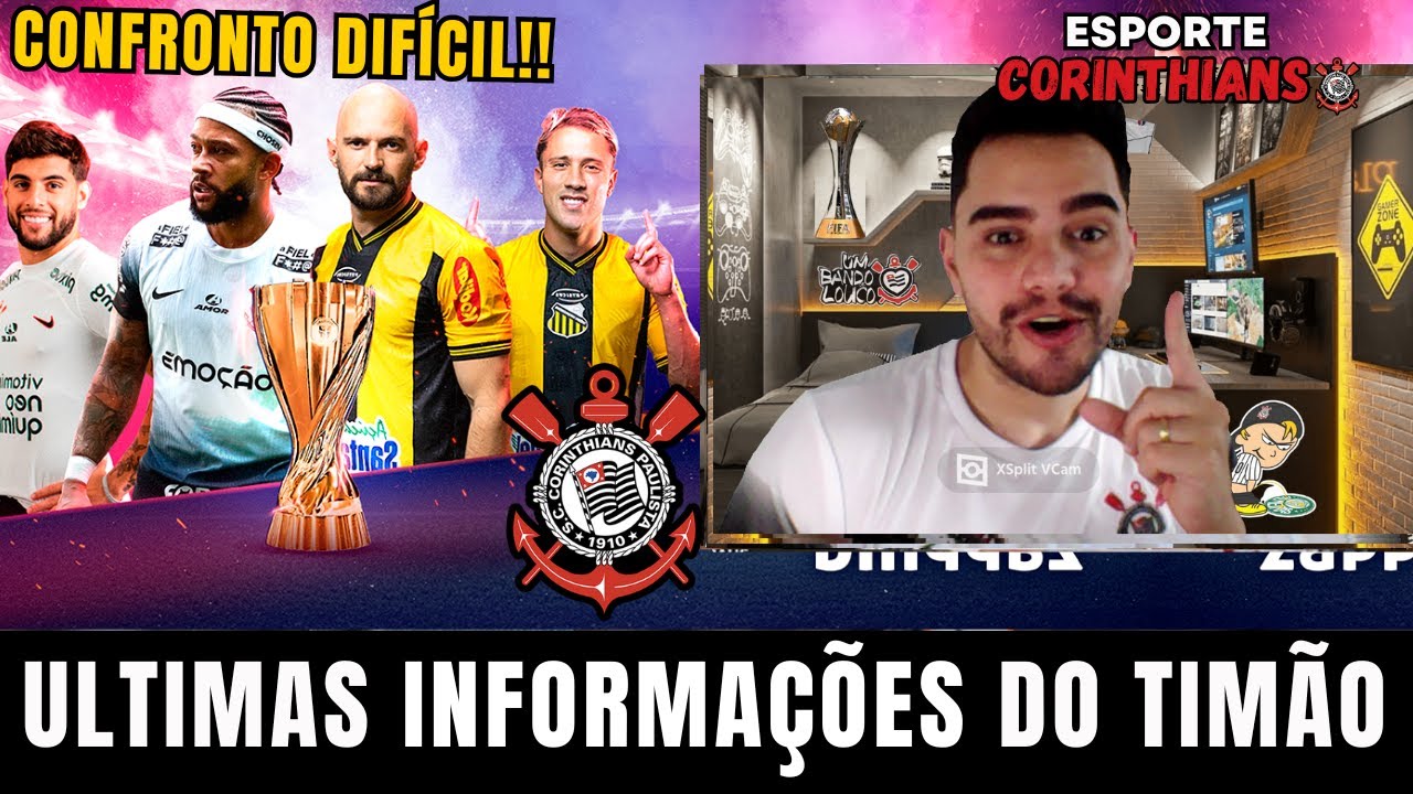 ESPORTE CORINTHIANS! TIMÃO ESCALADO E TEM NOVIDADE NO TIME DE HOJE ...