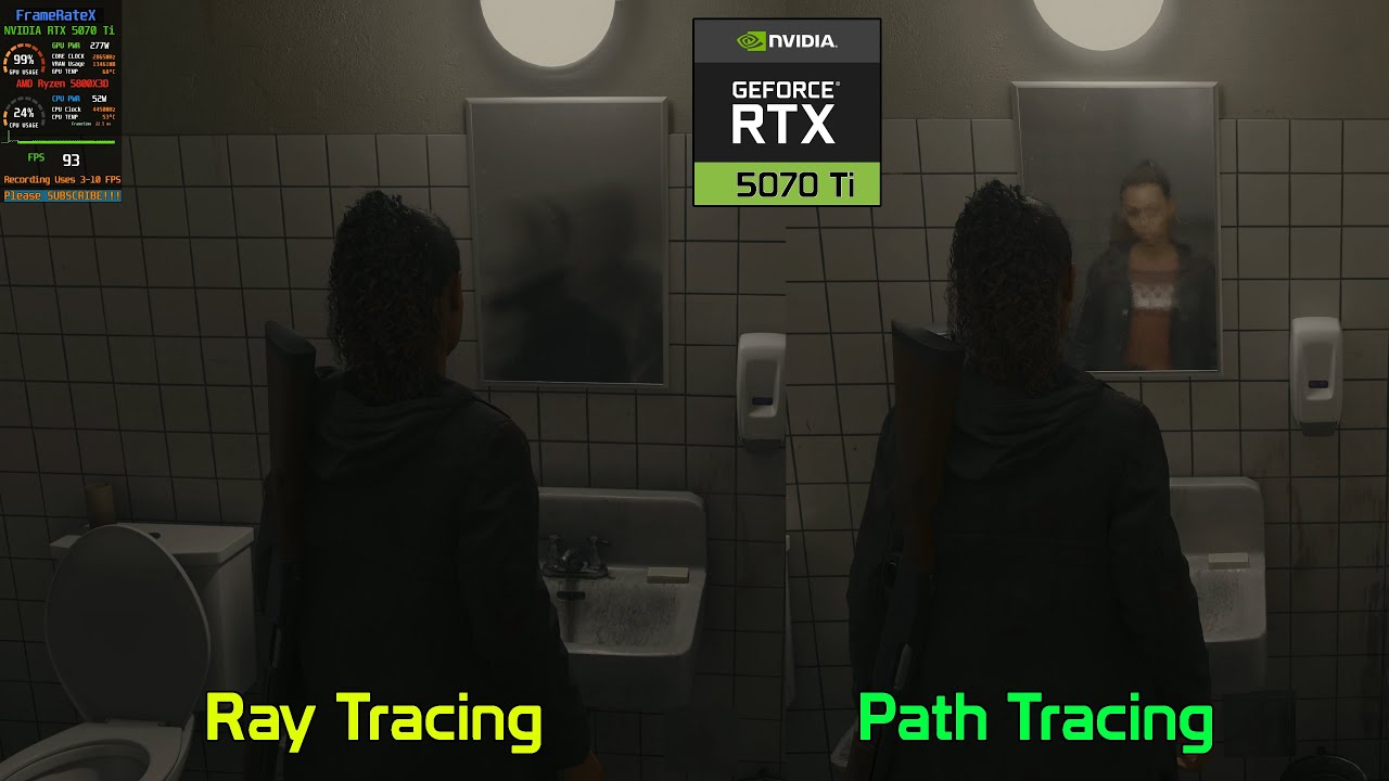 Alan Wake 2 - Ray Tracing Ultra vs Path Tracing Ultra, High, Medium ...
