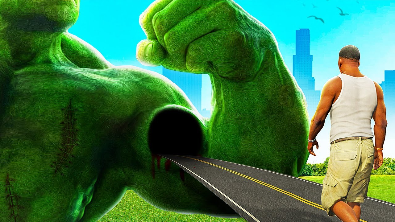 What's Inside HULKS MUSCLES in GTA 5? - YouTube