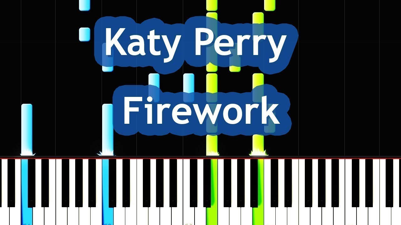 Katy Perry - Firework Piano Tutorial - YouTube