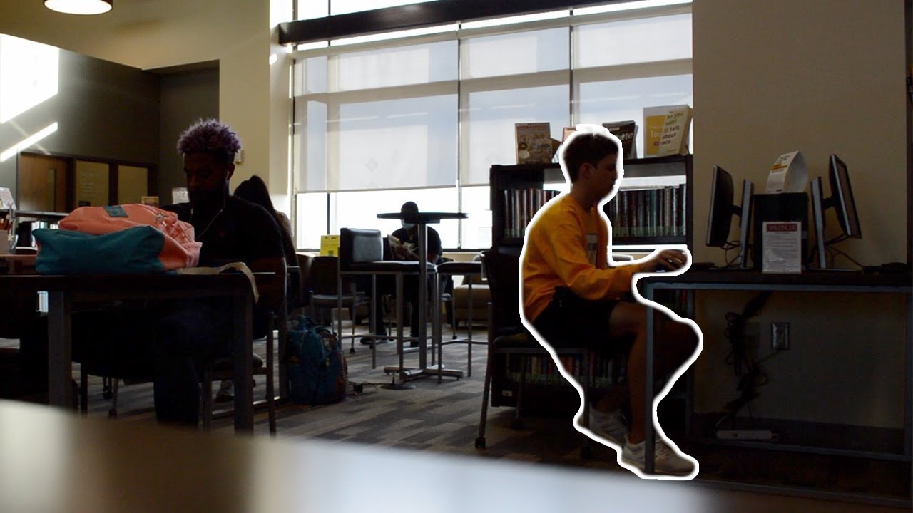 Messing Around In The Library Prank! - YouTube