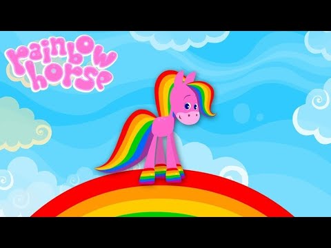 Rainbow Horse Mouse, Rabbit, Chipmunk - YouTube