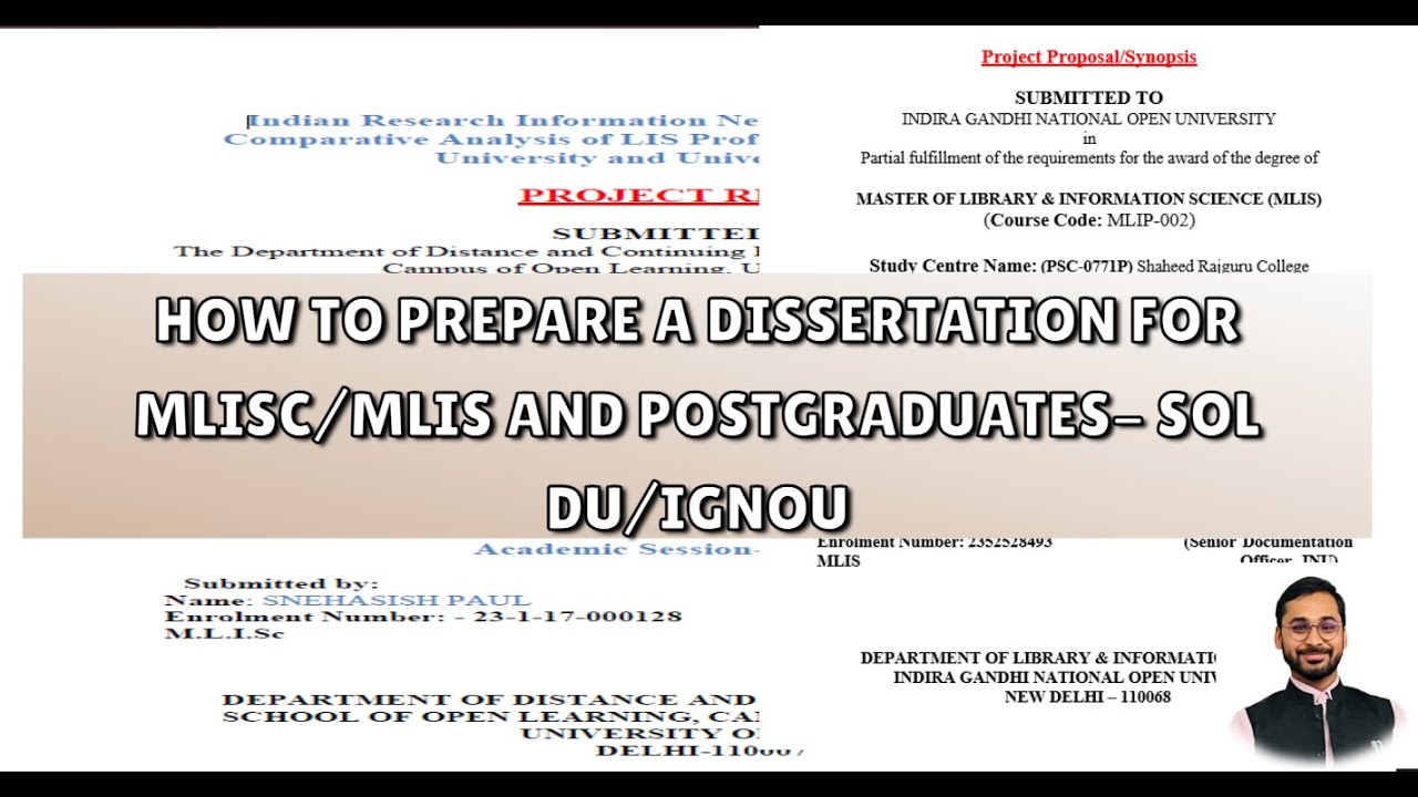 MLIS Dissertation Guide: Easy Steps for Postgraduates #libraryscience # ...