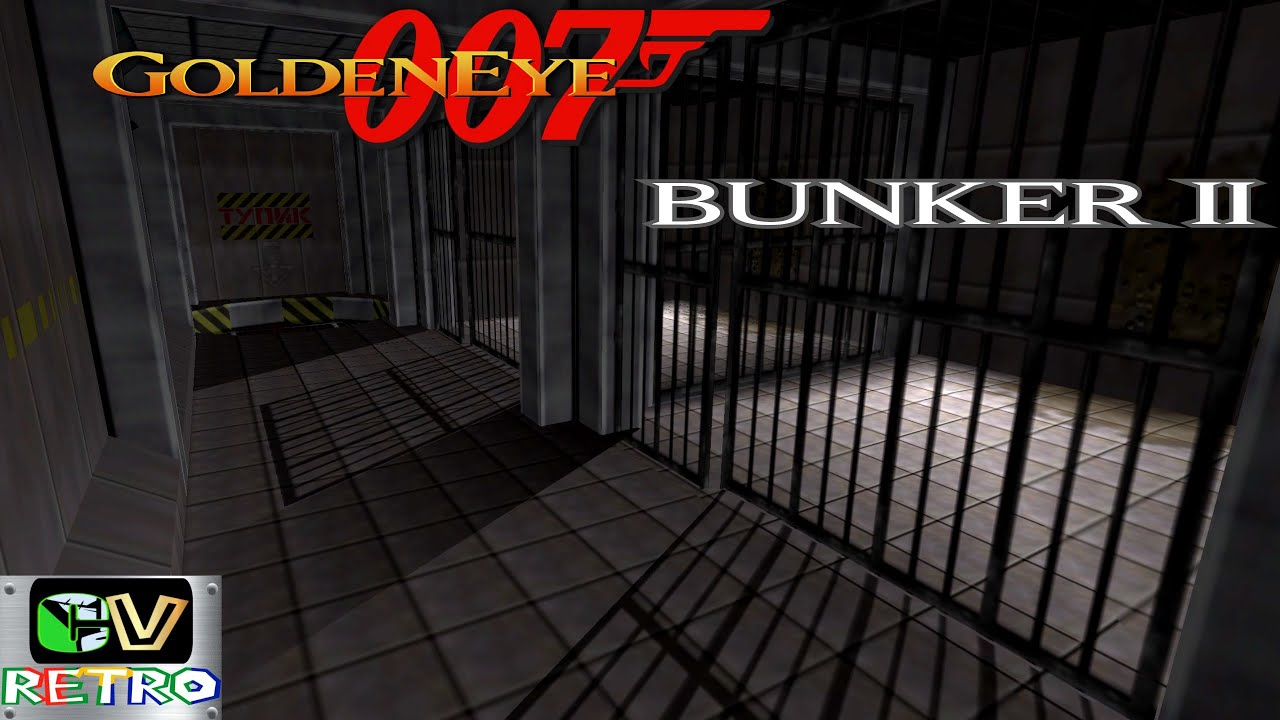 GOLDENEYE64 007: BUNKER II (00 AGENT) - YouTube