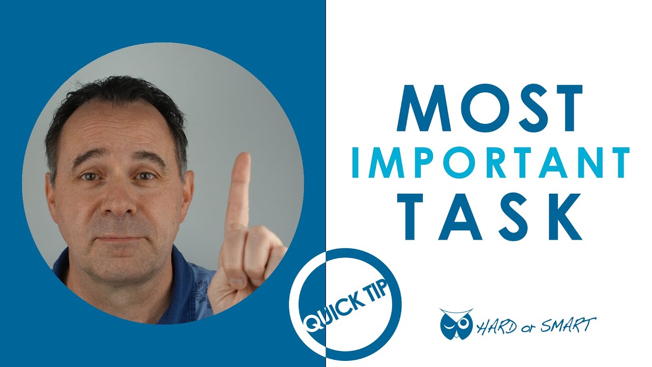 Most Important Task First - YouTube