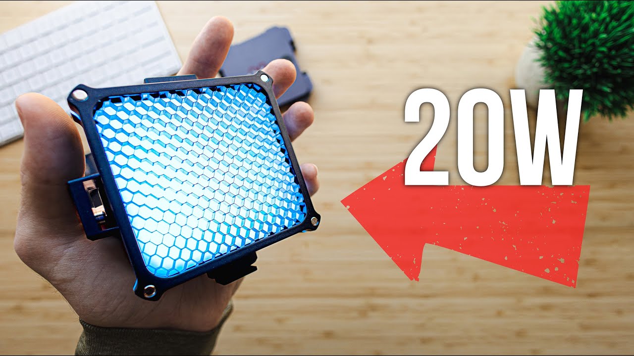 Best RGB Pocket Light for YouTube Videos (ZHIYUN FIVERAY M20C) - YouTube