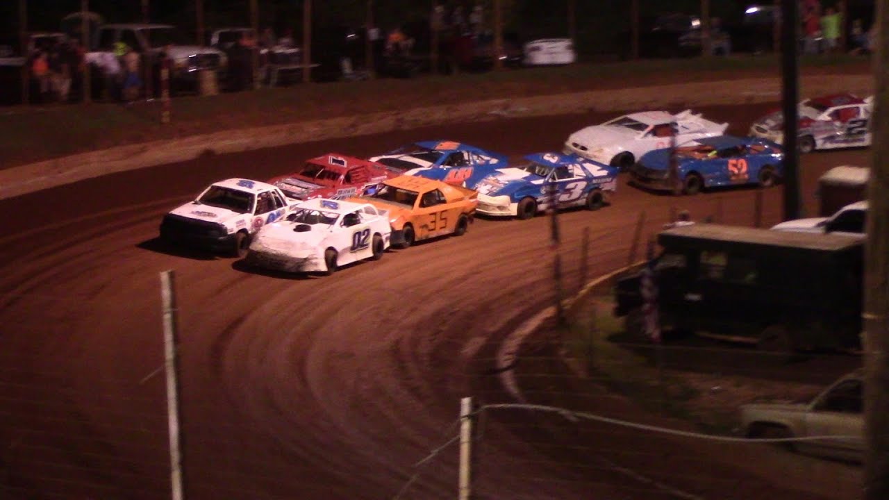 Winder Barrow Speedway Stock 4 Cylinders A's Feature Race 9/7/19 - YouTube