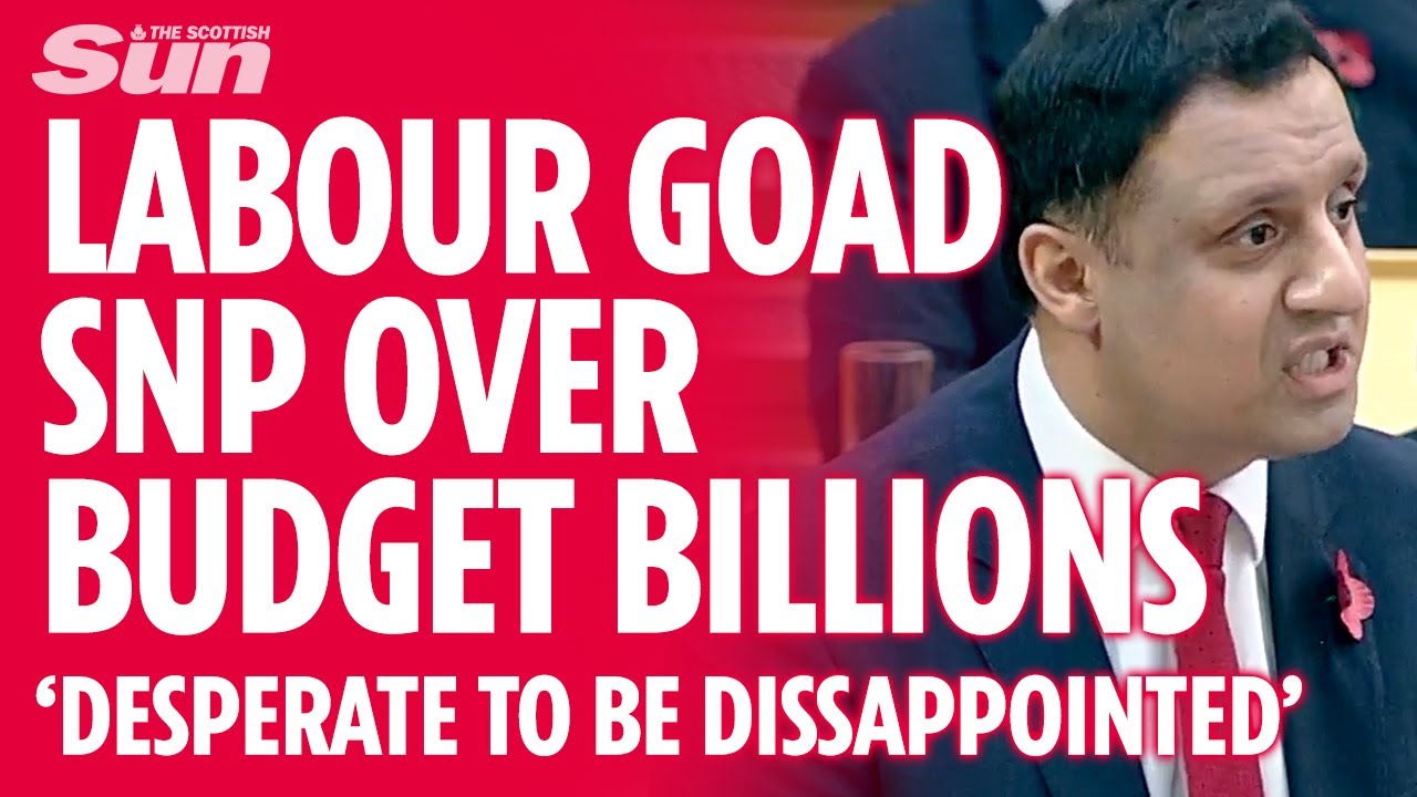 SNP try to be 'dissappointed' with budget's extra £4.9 BILLION for ...