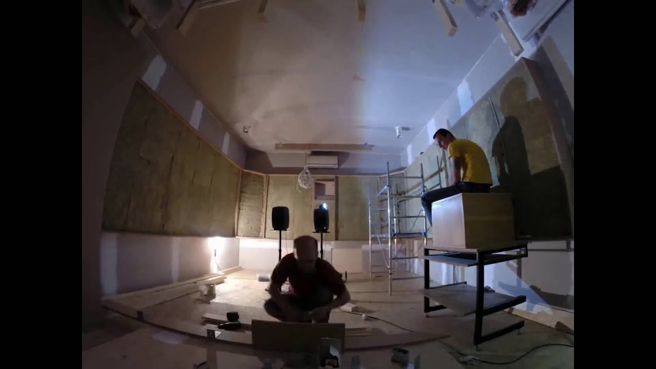 How To Build Recording Studio in 10 mins (time lapse) - YouTube