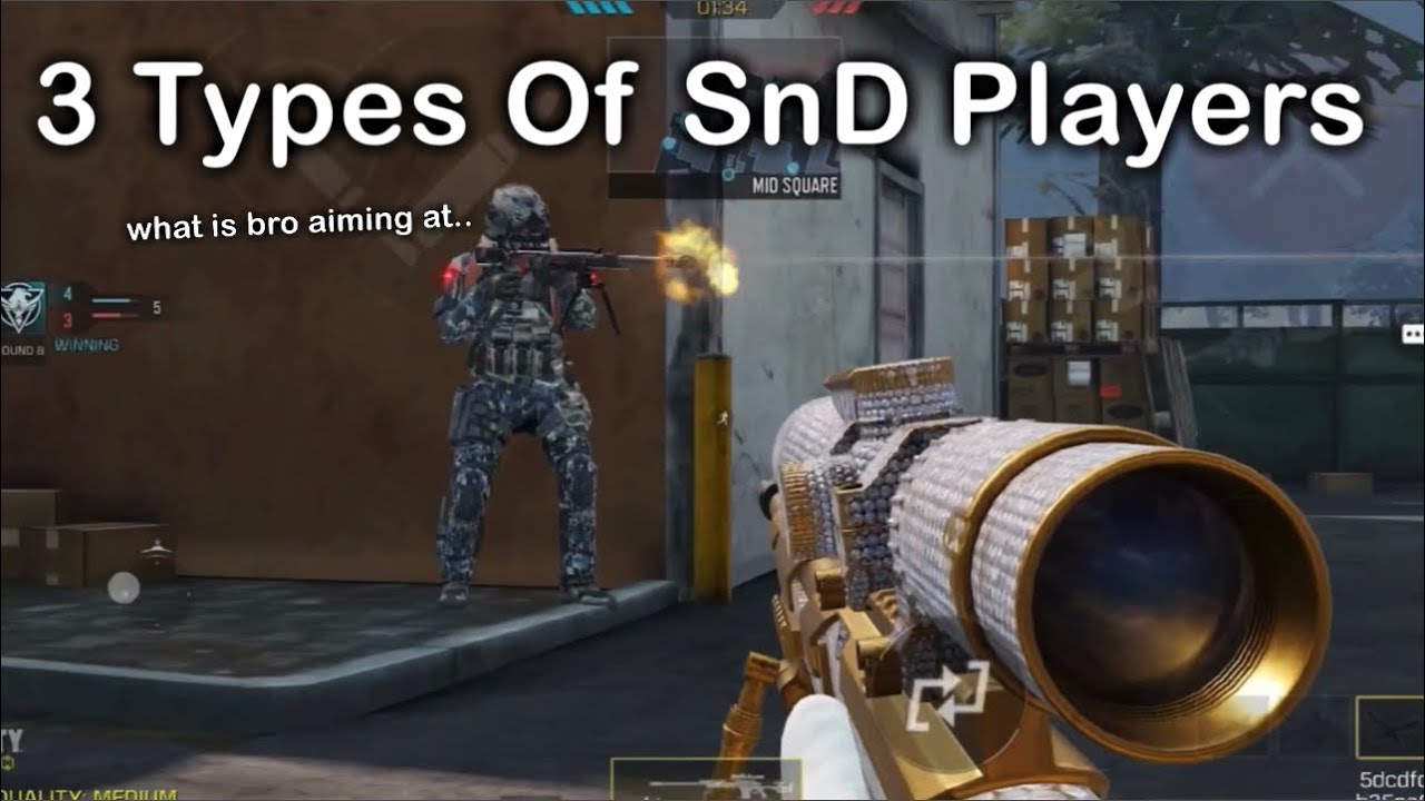 3 Types Of Search And Destroy Players in CODM - YouTube
