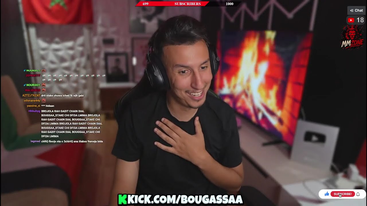 🔴 BOUGASSA LIVE KICK 🔴20/06/2025🔴#ilyaselmaliki #bougassa #azar #tiktok ...