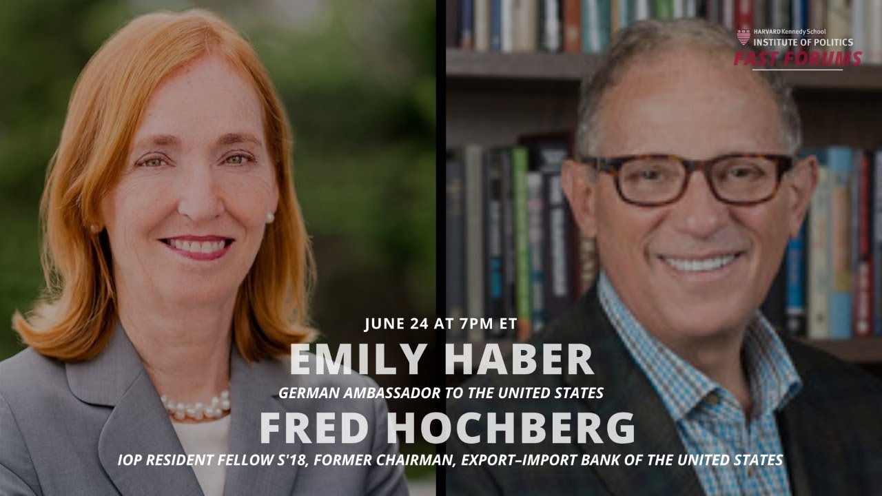 Fast Forum with Ambassador Emily Haber and Fred Hochberg - YouTube
