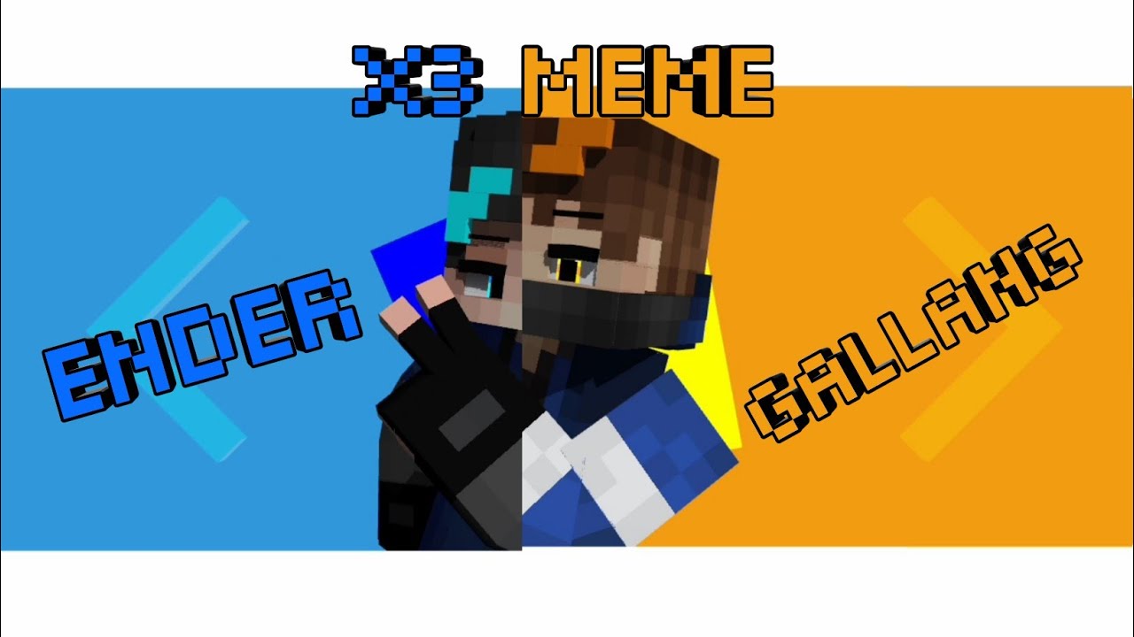 X3 Meme w/ @gallanggaming6095 [Minecraft Animation Meme] Template - YouTube
