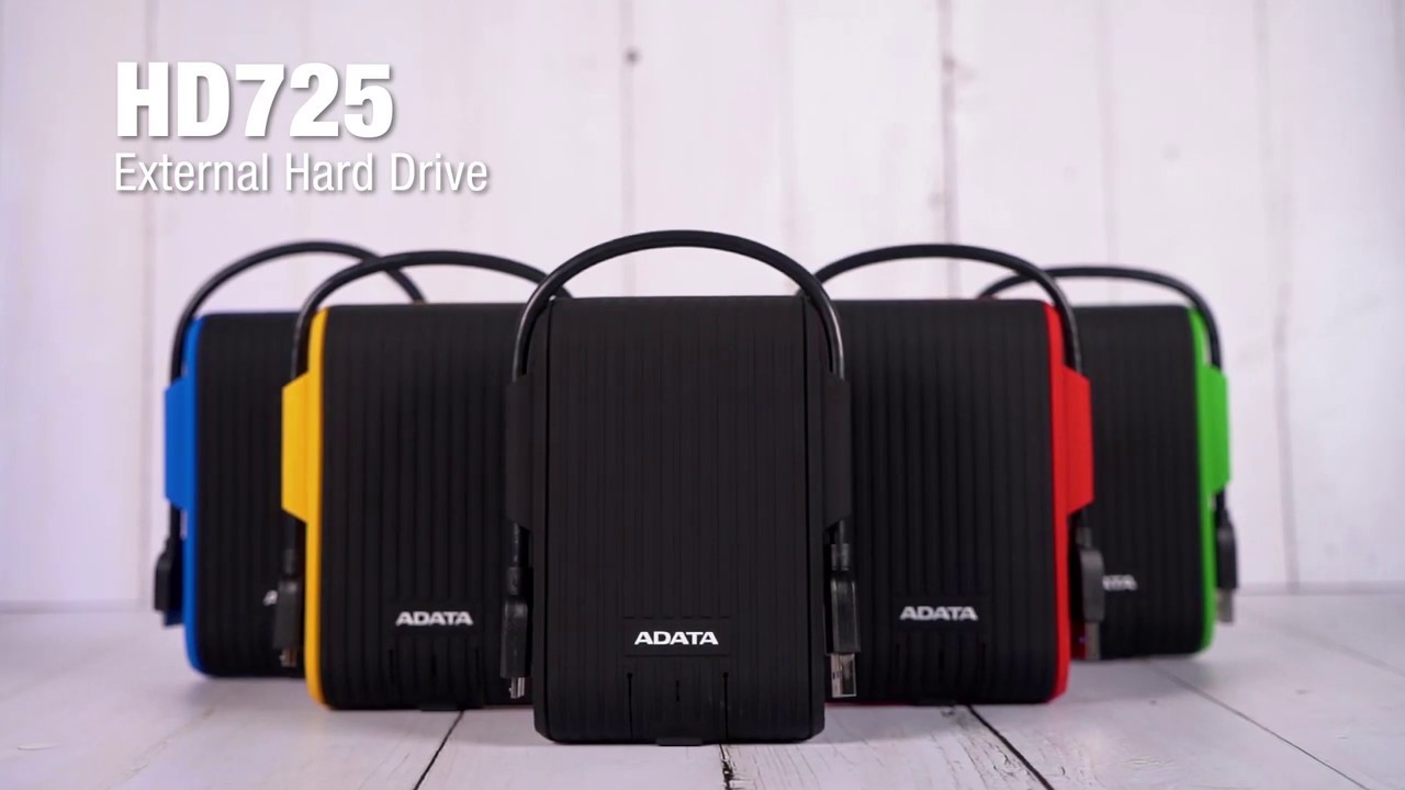 ADATA HD725 External Hard Drive - YouTube