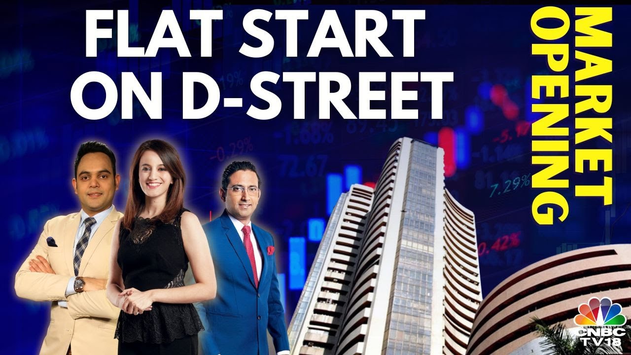 Market Opening LIVE | A Flat Start For Market With Nifty Around 21,900 ...