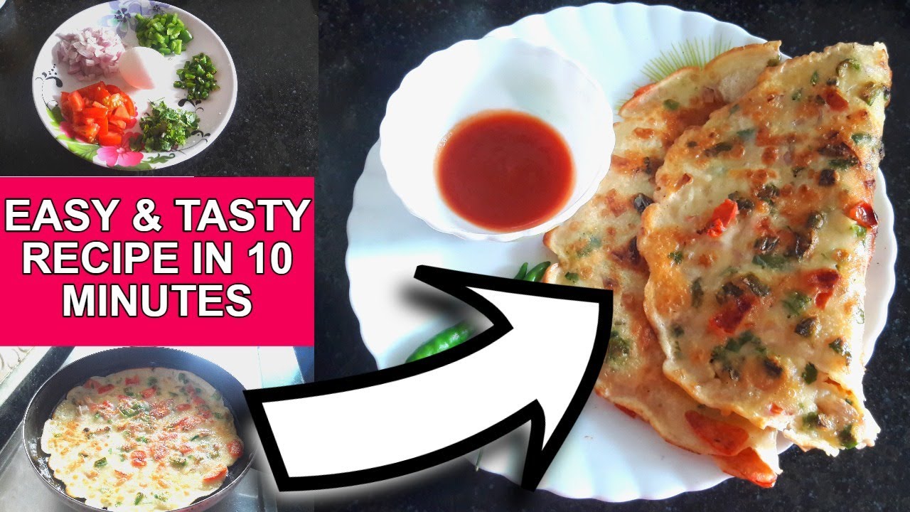Very Easy And Quick Gola Roti Recipe || Healthy & Tasty Breakfast In 10 ...