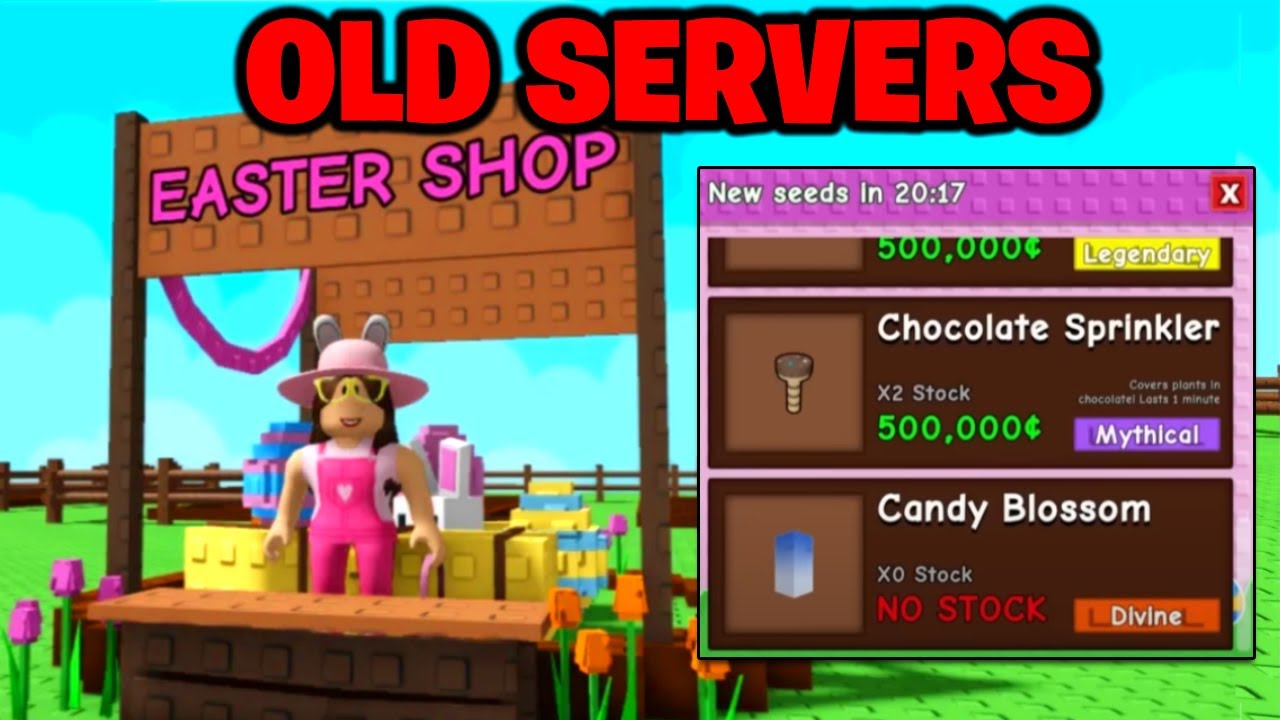 How To JOIN OLD SERVERS In Grow A Garden! (Newest Method) - YouTube
