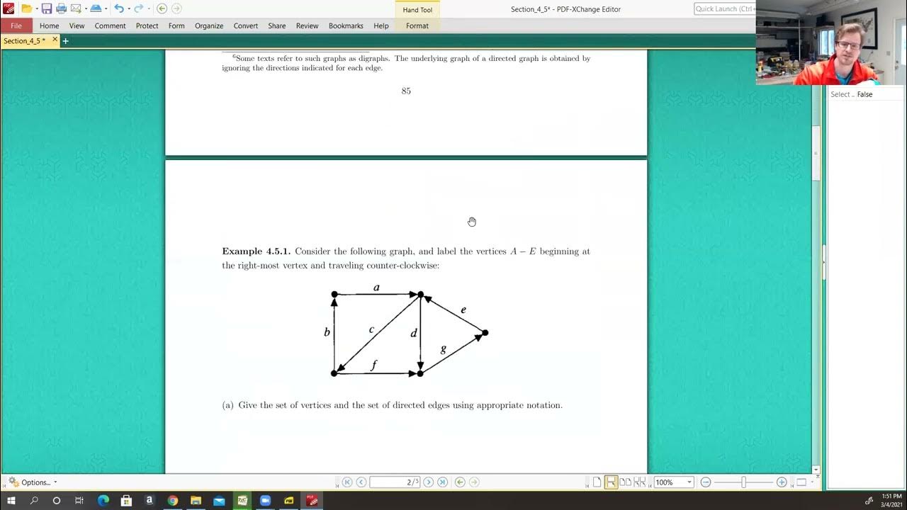 Directed Graphs and Multigraphs - Definitions and Theorems - YouTube