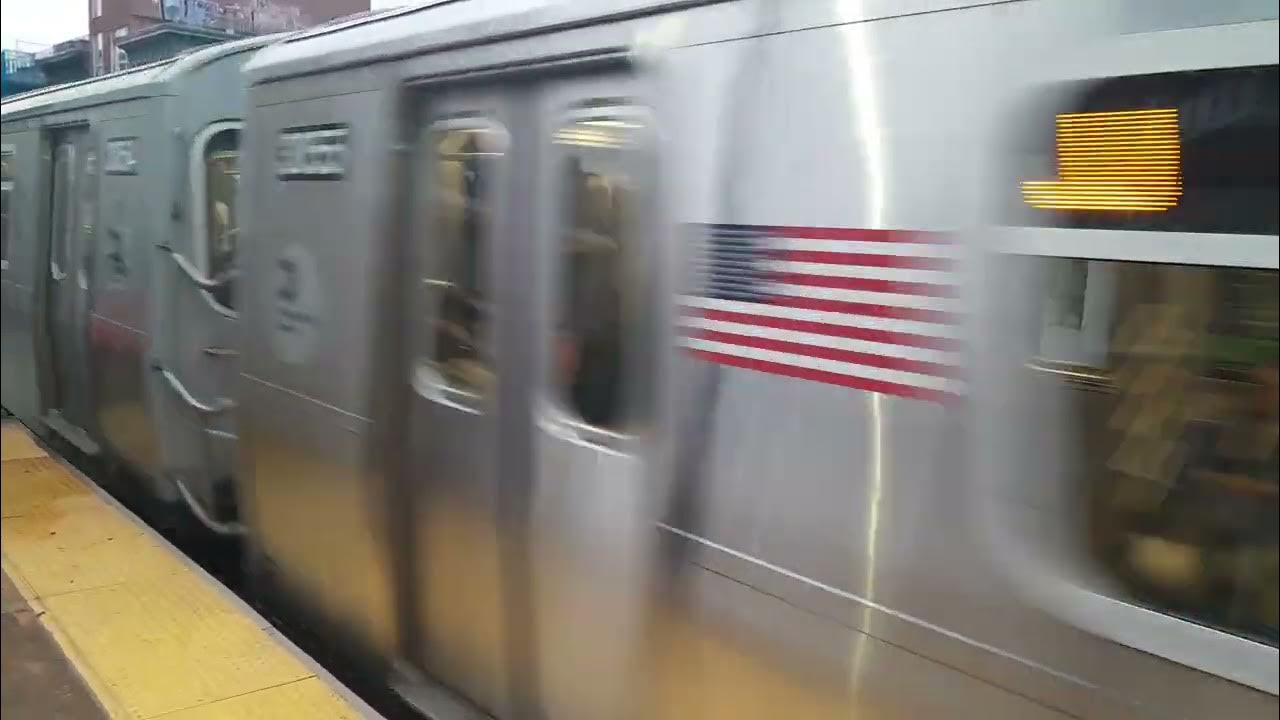 MTA NYC Subway: BMT Jamaica Line: Jamaica Center Bound Bombardier R179 (J) Express Train ...
