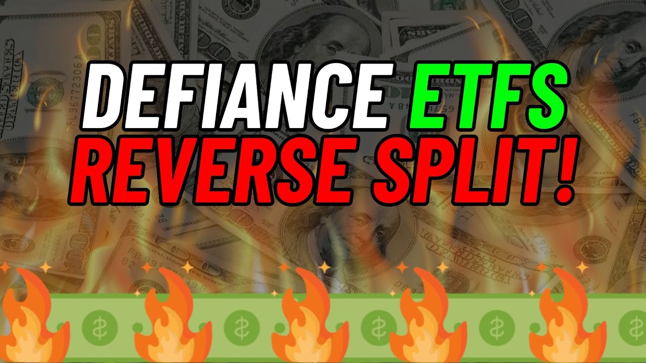 Defiance ETFs REVERSE SPLIT Sell NOW!? (QQQY, JEPY, IWMY) - YouTube