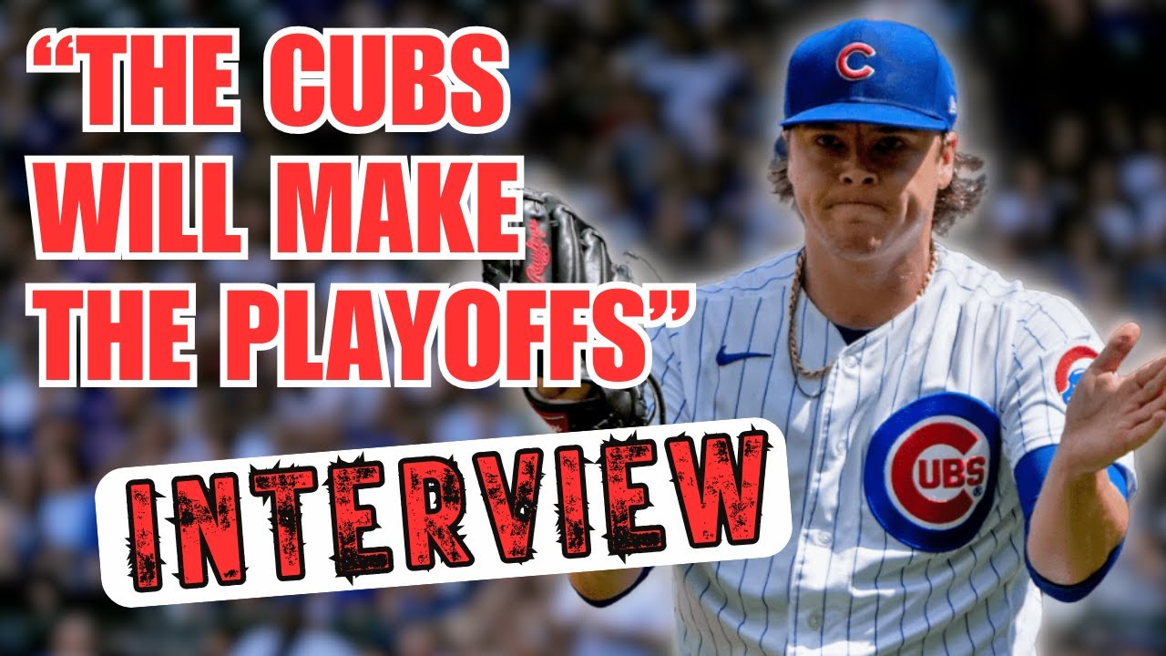 Cubs Ace Knows this Team is GREAT! (FULL INTERVIEW) - YouTube