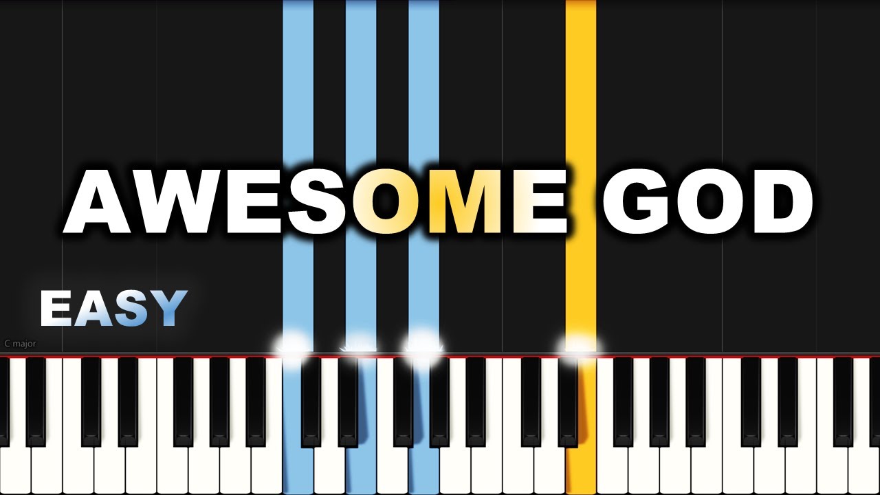 Michael W. Smith - Awesome God | EASY PIANO TUTORIAL BY Extreme Midi ...