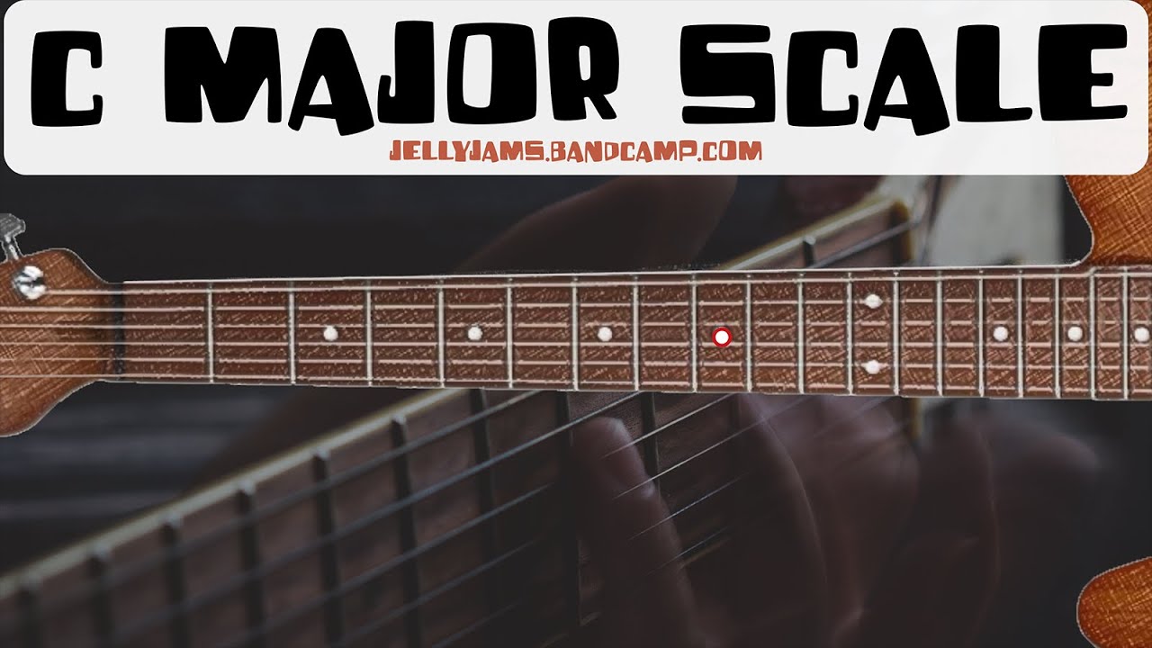 Scale of the Day | C Major + Backing Track - YouTube