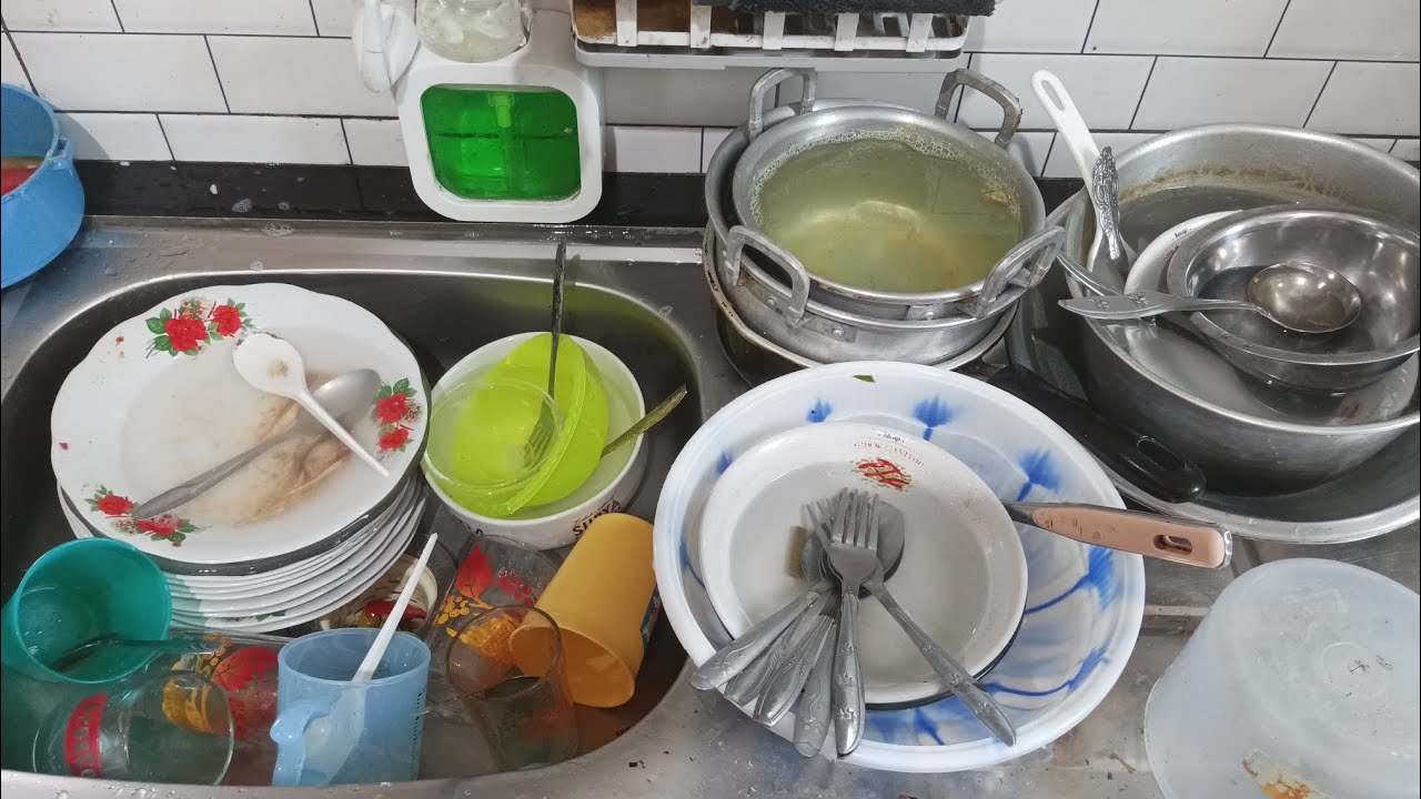 let's just say this is exercise in the morning CLEANING EXTREMELY DIRTY ...