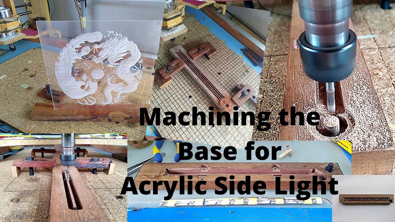 Acrylic Side Light Base - YouTube