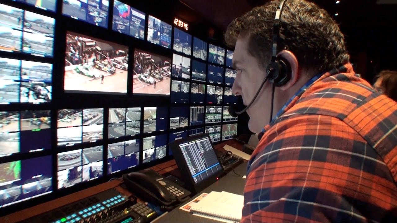 Inside the NASCAR on NBC Production Truck - YouTube