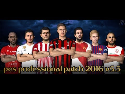 PES PROFESSIONALS PATCH 5.5 PES 2016 DOWNLOAD - YouTube