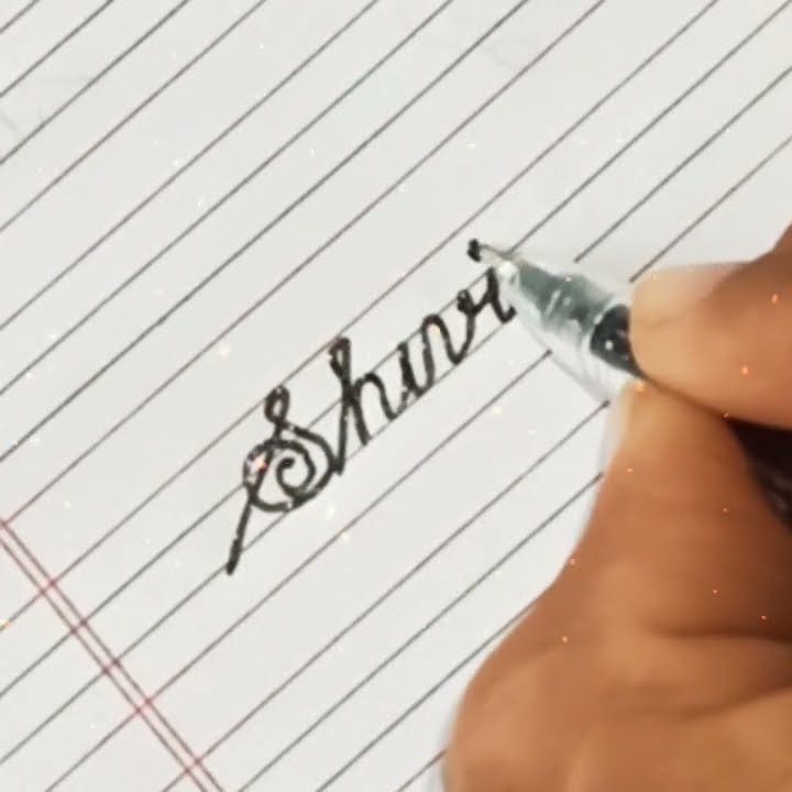'Shivi' name in cursive writing #cursivewriting #shorts #viralshorts ...