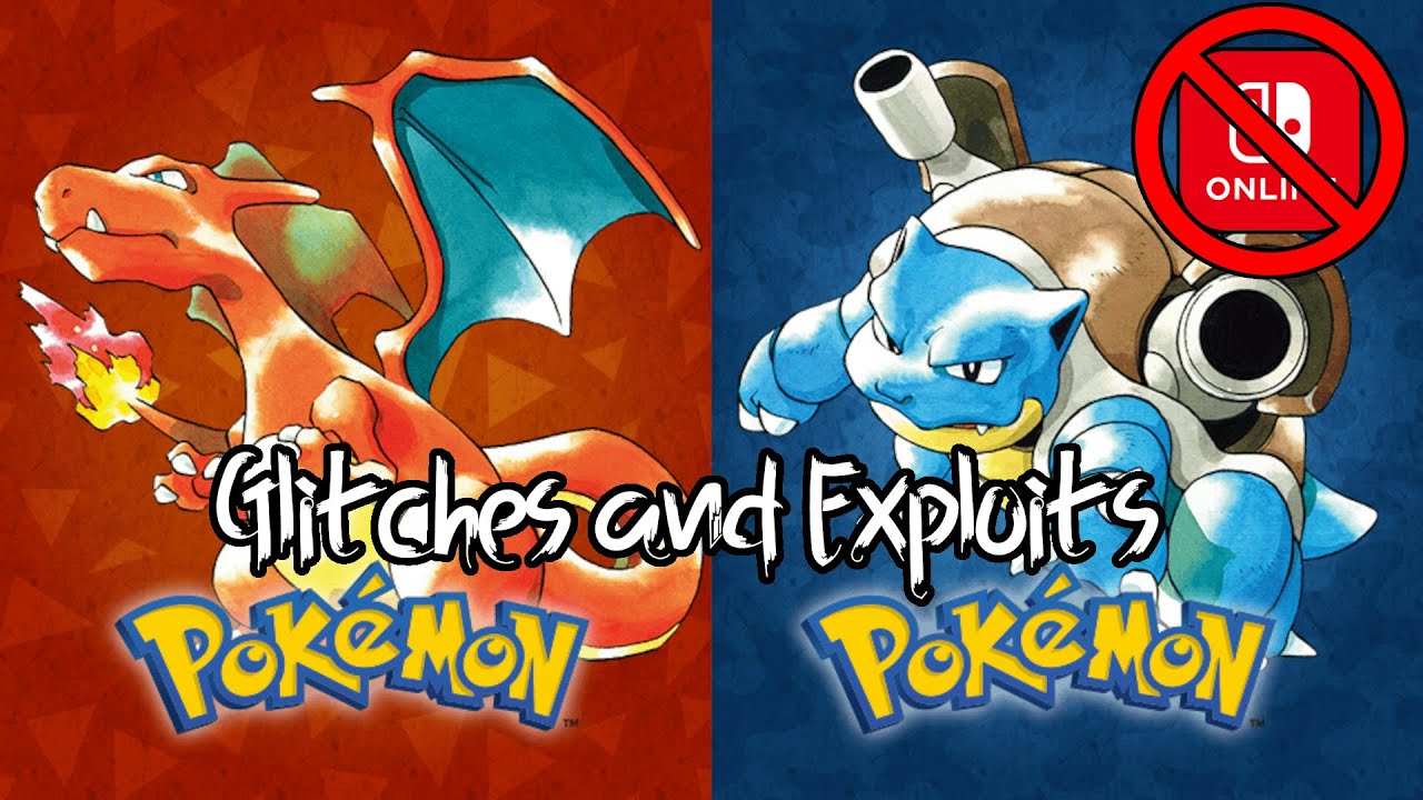 Pokemon Red and Blue Glitches - YouTube