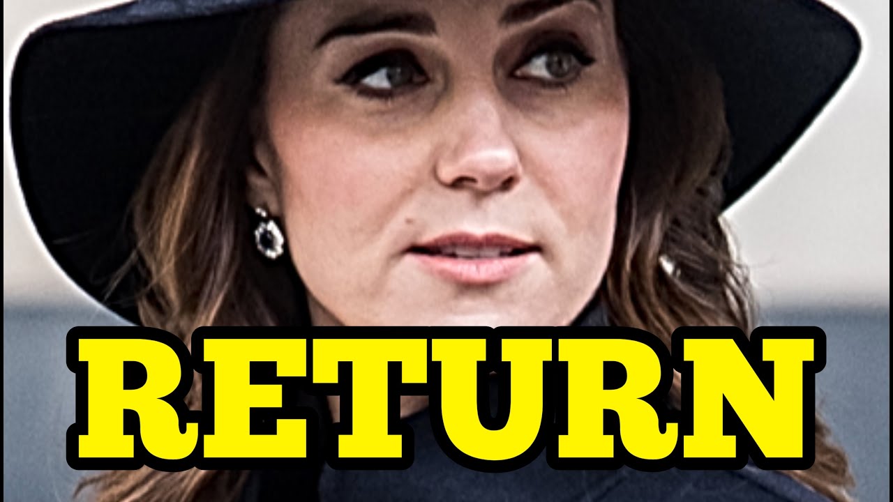 KATE MIDDLETON SET TO RETURN - YAHOO REPORT - YouTube