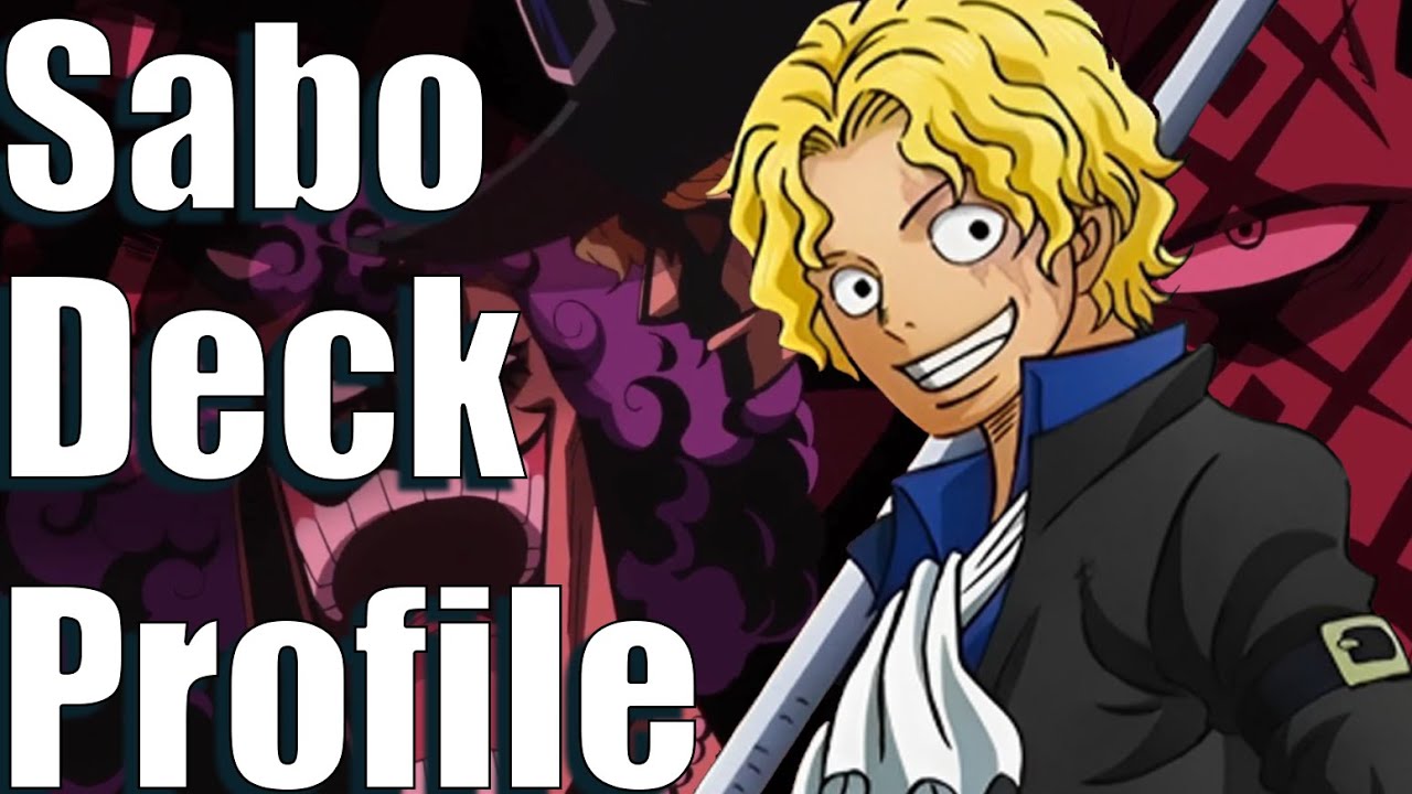 Red Black Sabo Deck Profile: Sabo Hard Counters Yamato| One Piece Card ...