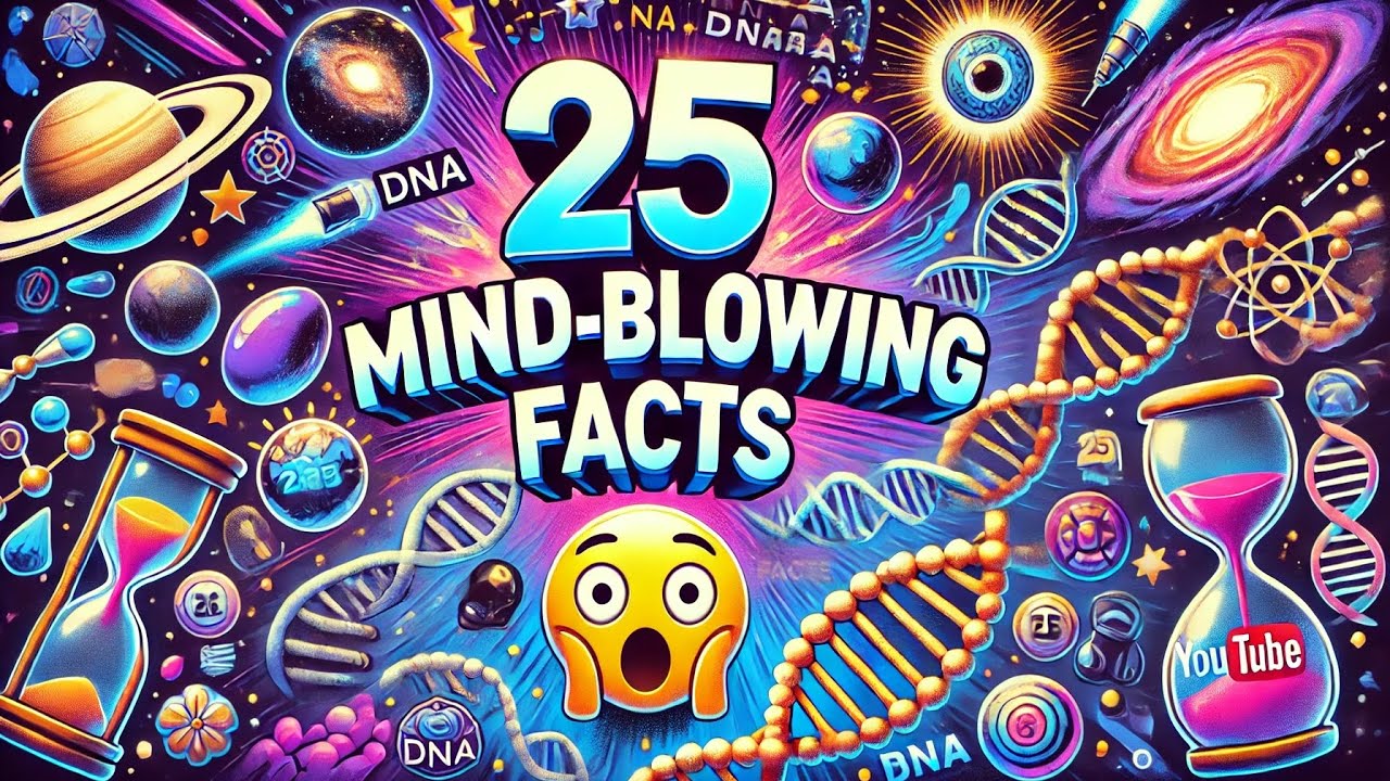 25 Mind-Blowing Facts you Never Knew! - YouTube