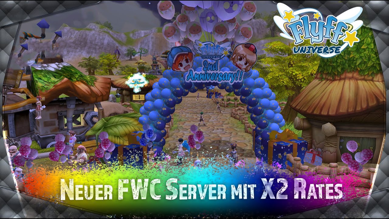 Flyff Universe FWC Server - Mit x2 Rates! #flyff - YouTube