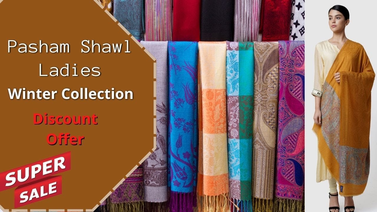 Pasham Shawl Ladies | Winter Collection | IBRAHIM Clothing Brand | # ...