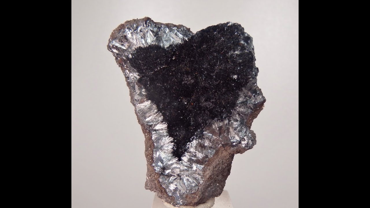 184935185312 PYROLUSITE - Morocco, Atlas Mts, Imini Mine /black ...
